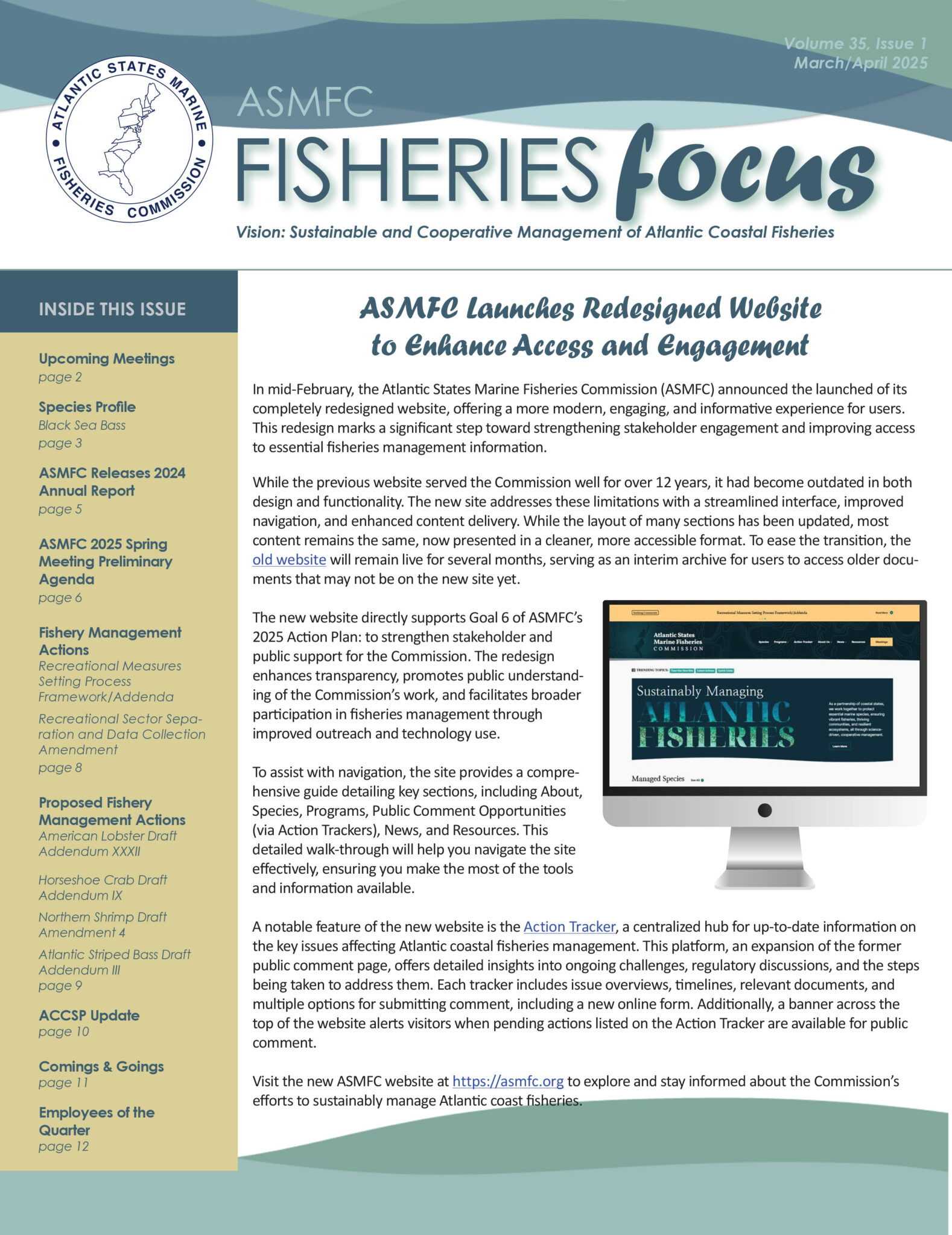 Fisheries Management - Atlantic States Marine Fisheries Commission