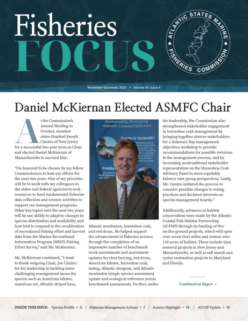 Fisheries Management - Atlantic States Marine Fisheries Commission